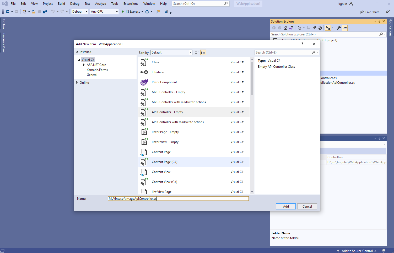 Add web document viewer to an ASP.NET Core application