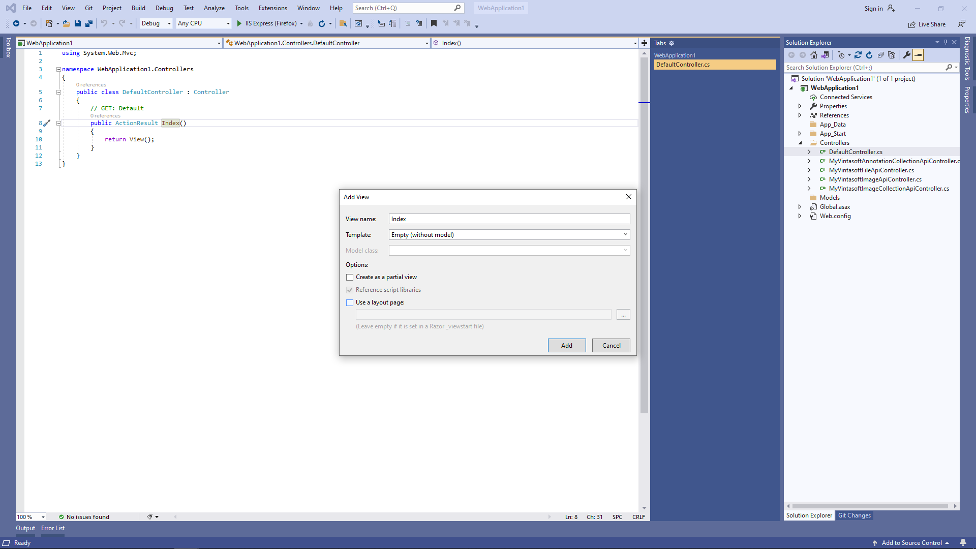 Add Web Document Viewer To An Aspnet Mvc5 Application